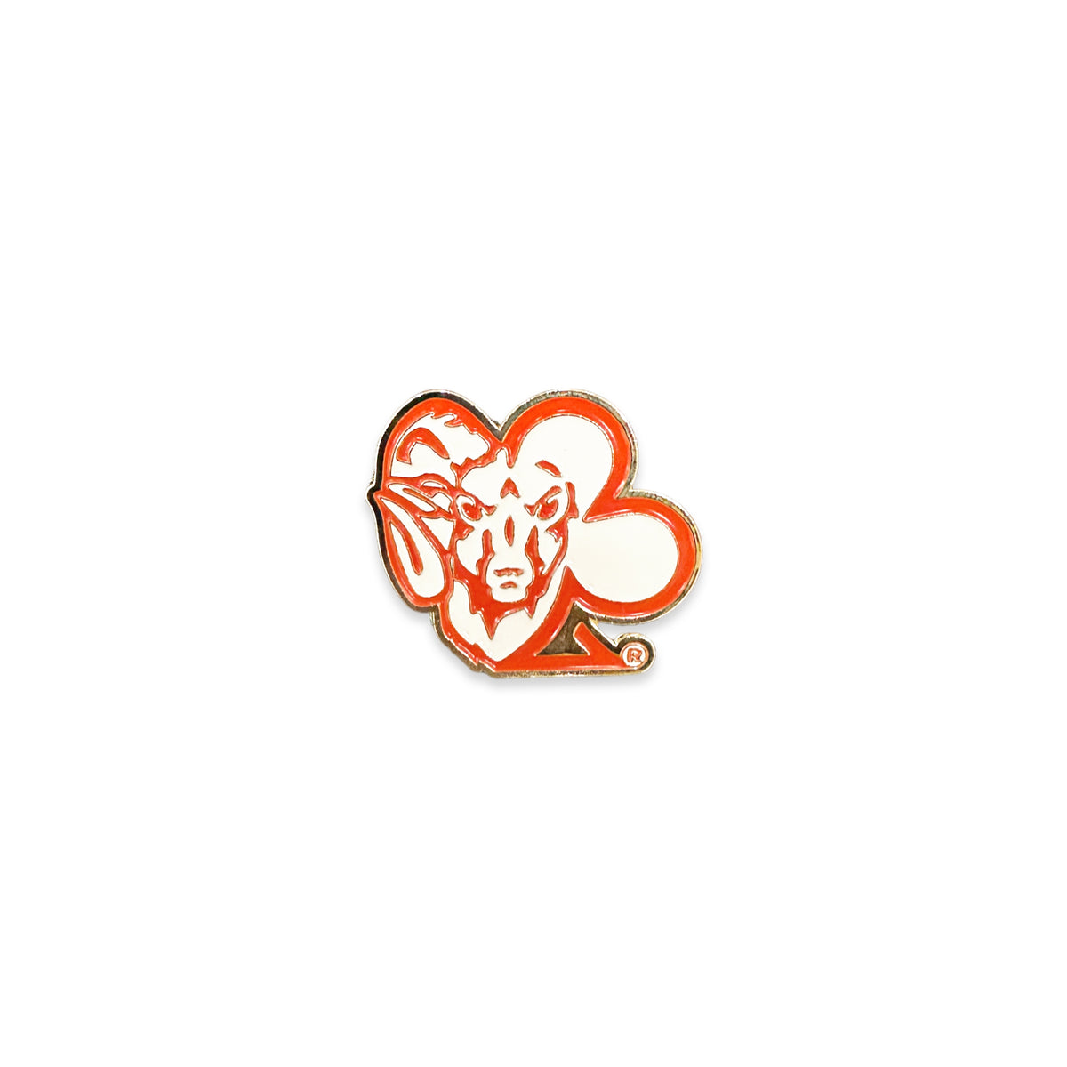 The Loyalty Club x Carver Rams Lapel Pin
